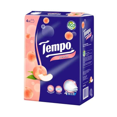 Tempo Softpack Peach 4PK | HK Mall